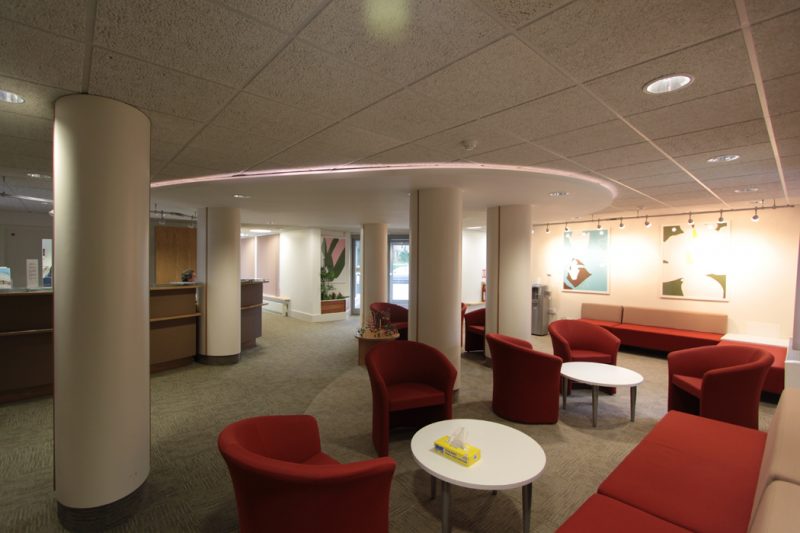 NHS reception refurbishment – Briffa Phillips Architects